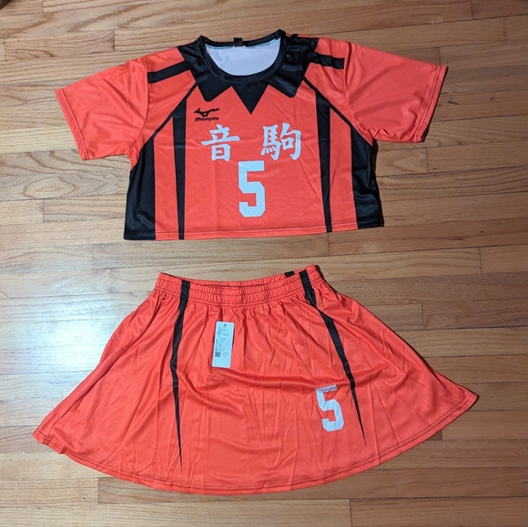 Skirts | Haikyuu Nekoma Kozume Kenma Cosplay Costume High School ...